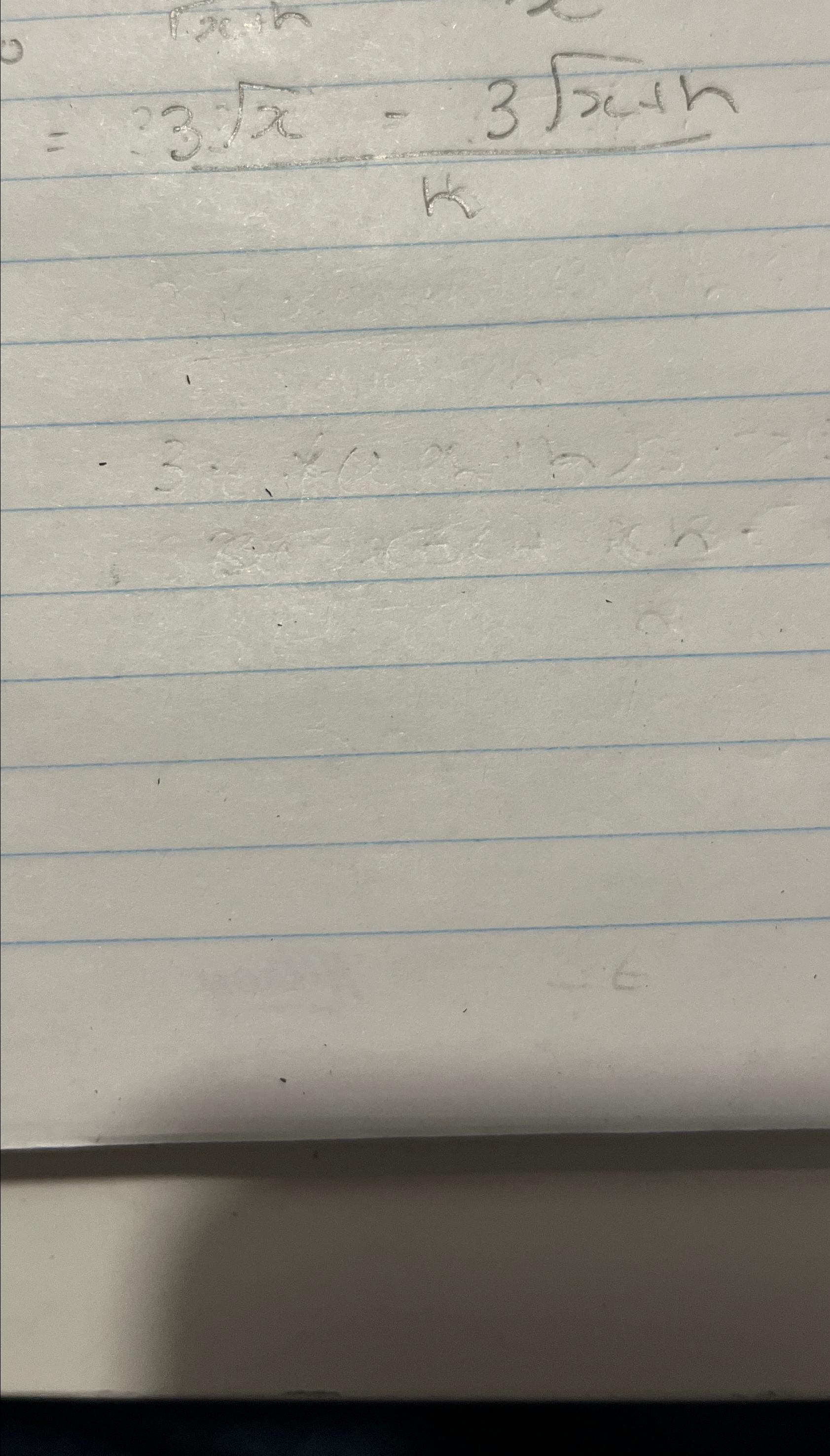 Solved =3x2-3x+h2k | Chegg.com