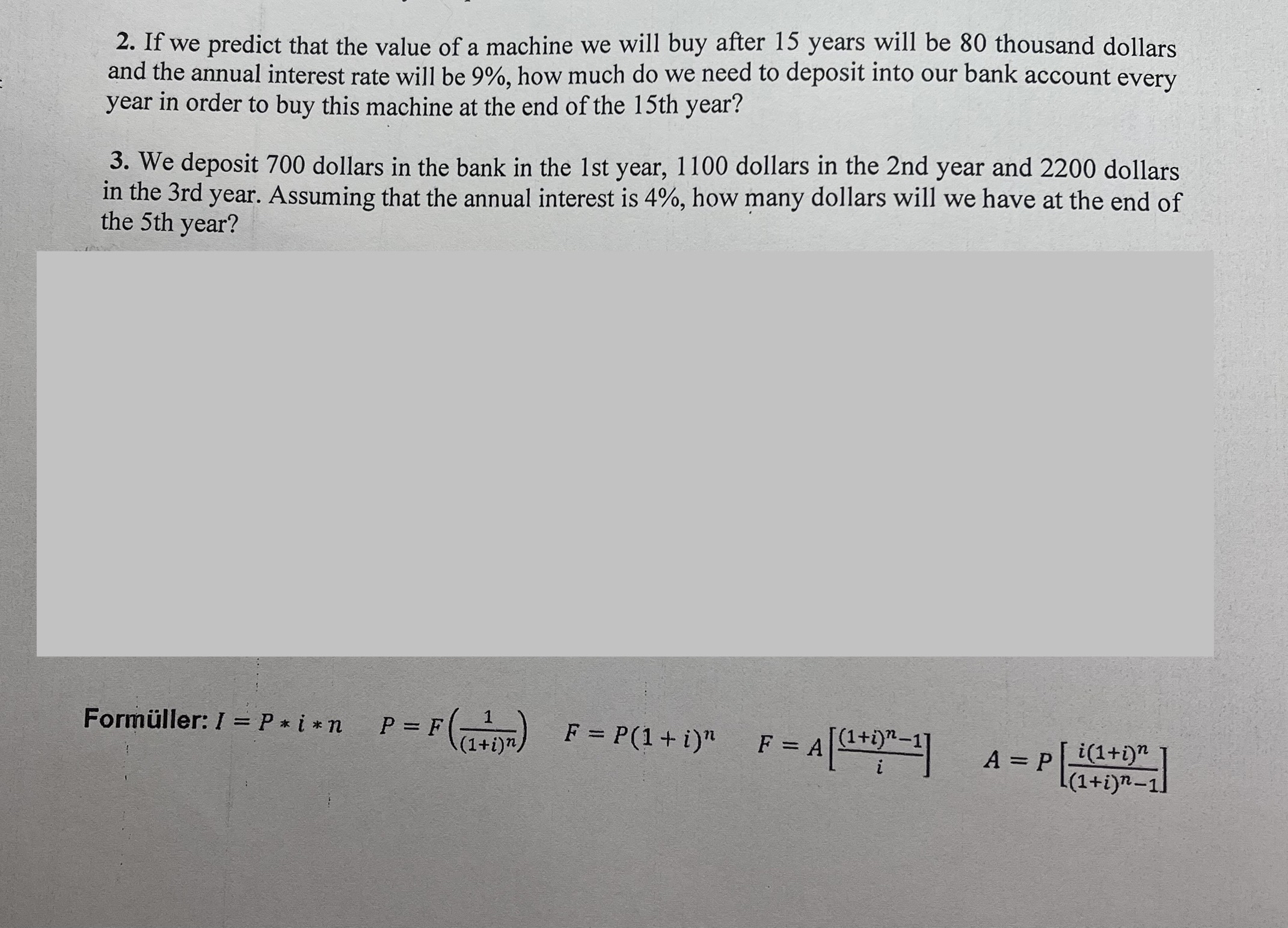 Solved by an EXPERT If we predict that the value of a machine we will buy | Chegg.com