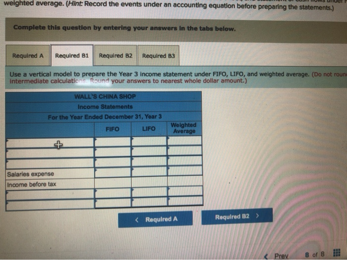 Solved Problem 5-19A Effect of different inventory cost flow | Chegg.com