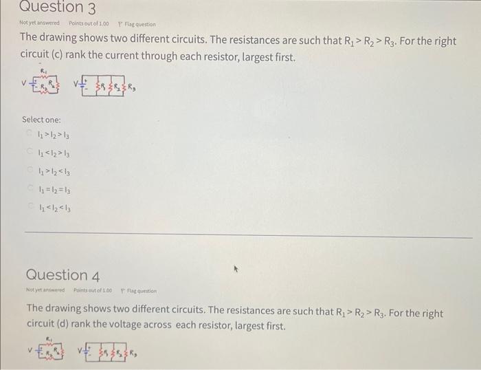 Solved The drawing shows two different circuits. The | Chegg.com