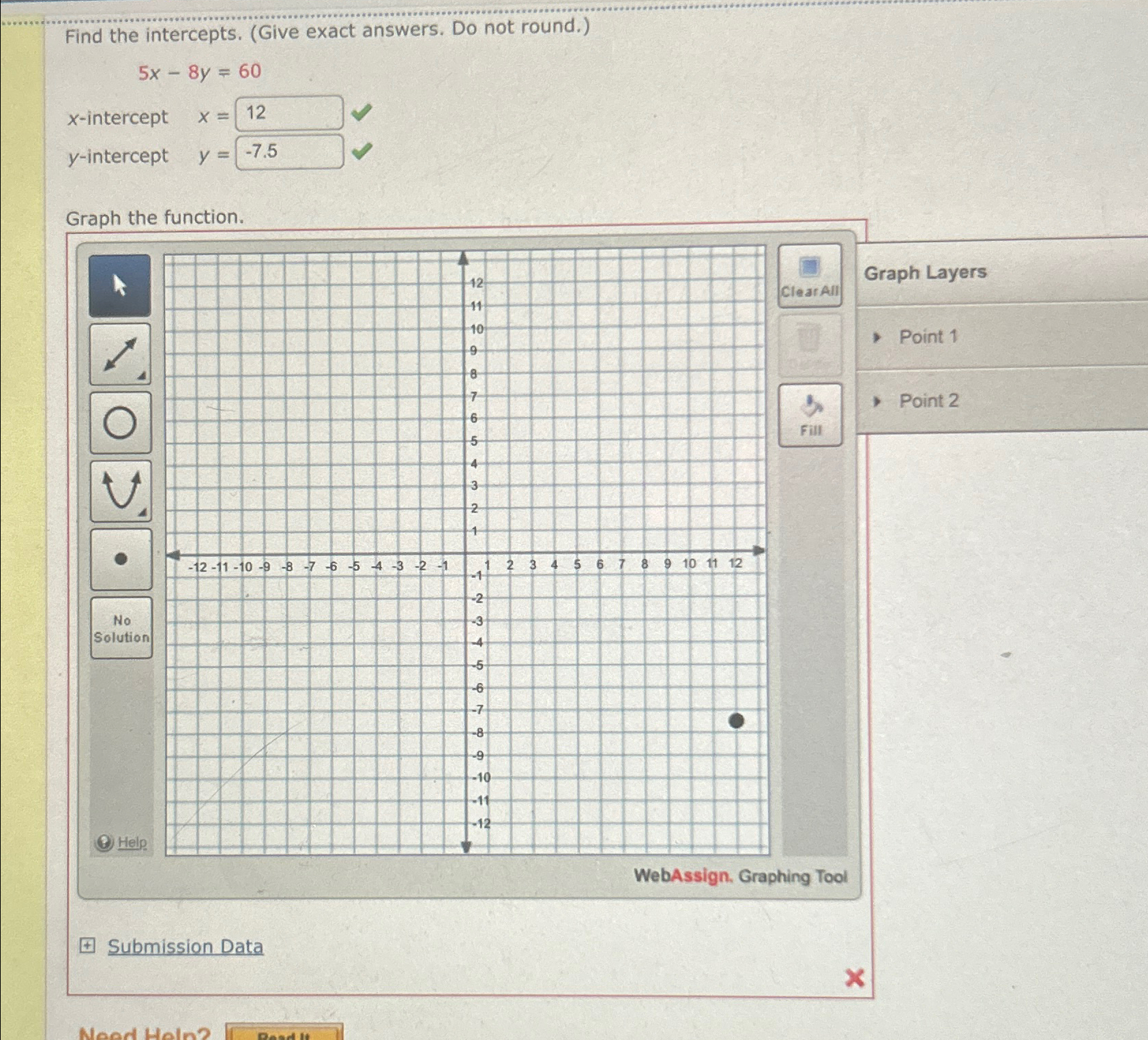 Solved Find the intercepts. (Give exact answers. Do not | Chegg.com