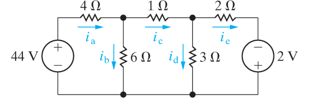 Solved Solve for all currents using mesh current method. | Chegg.com Solved Solve for all currents using mesh current method. | Chegg.com