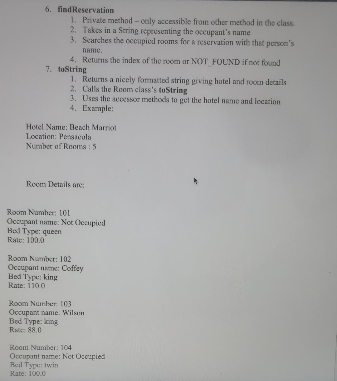 Solved Project Outcomes Develop A Java Program That Uses Chegg