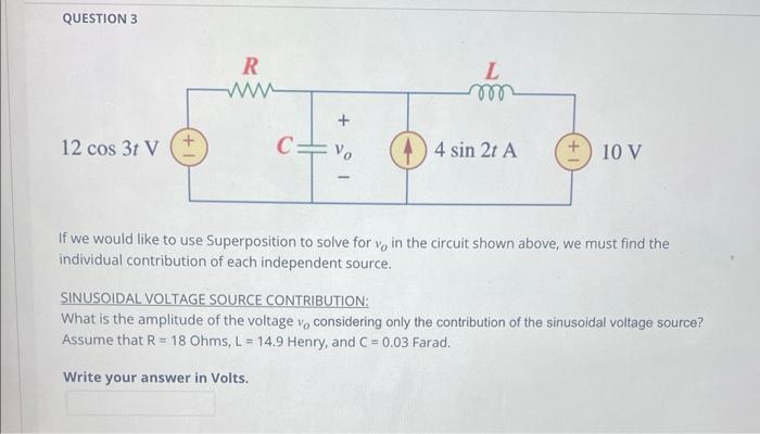 Solved QUESTION 3 If we would like to use Superposition to | Chegg.com