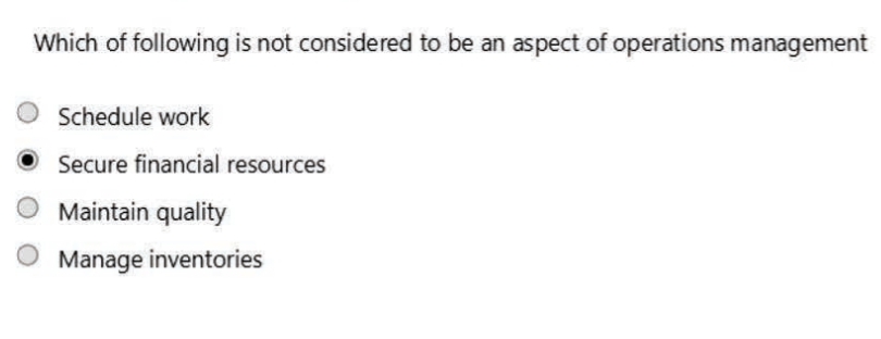 Solved Which of following is not considered to be an aspect | Chegg.com