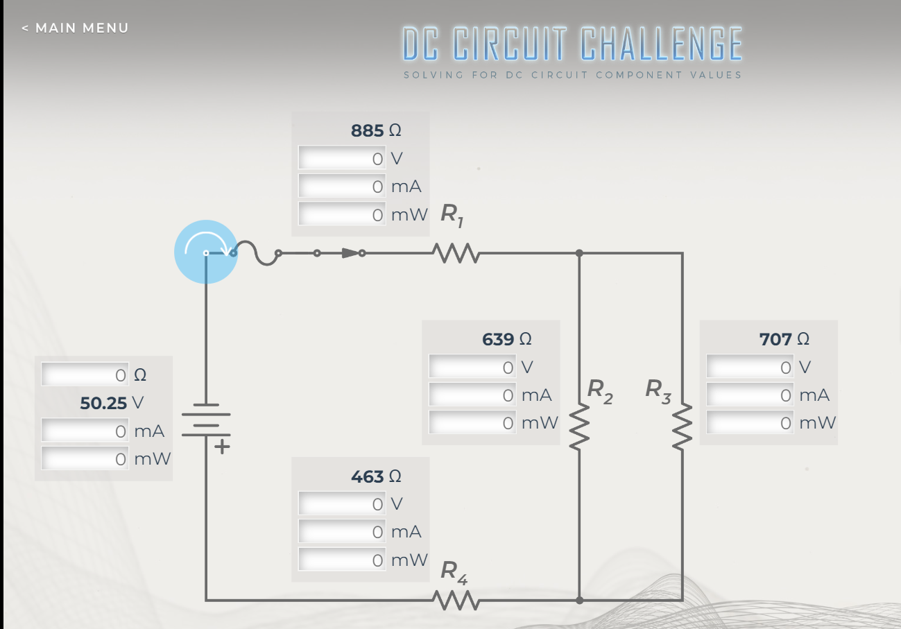 Solved Solve the series / ﻿parallel combination circuit, | Chegg.com