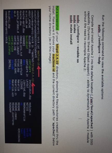 Download and install Apache APR (Apache Portable | Chegg.com