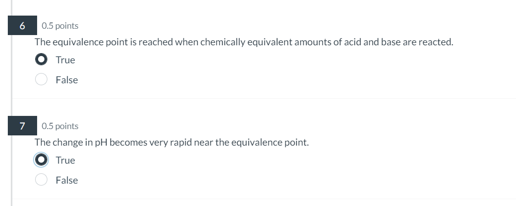 Solved you can onl60.5 ﻿pointsThe equivalence point is | Chegg.com