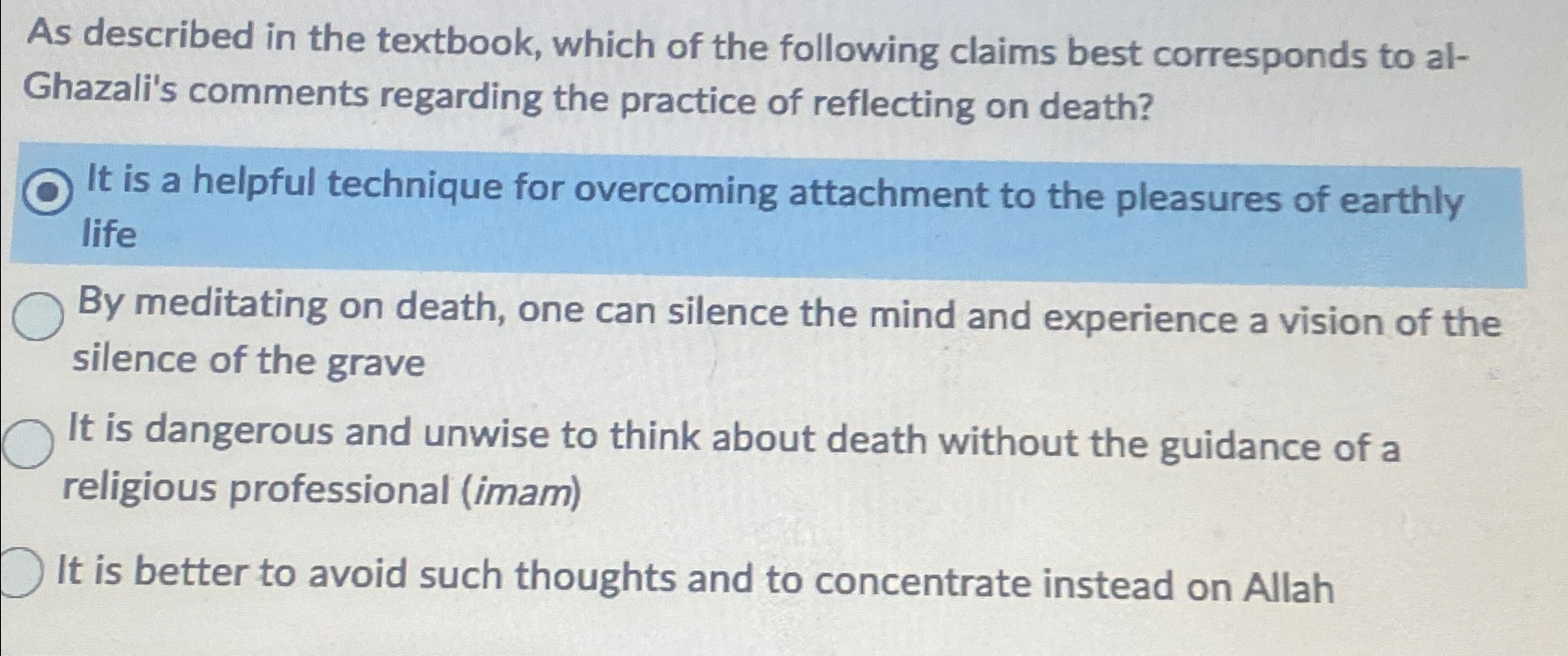 Solved As described in the textbook, which of the following | Chegg.com