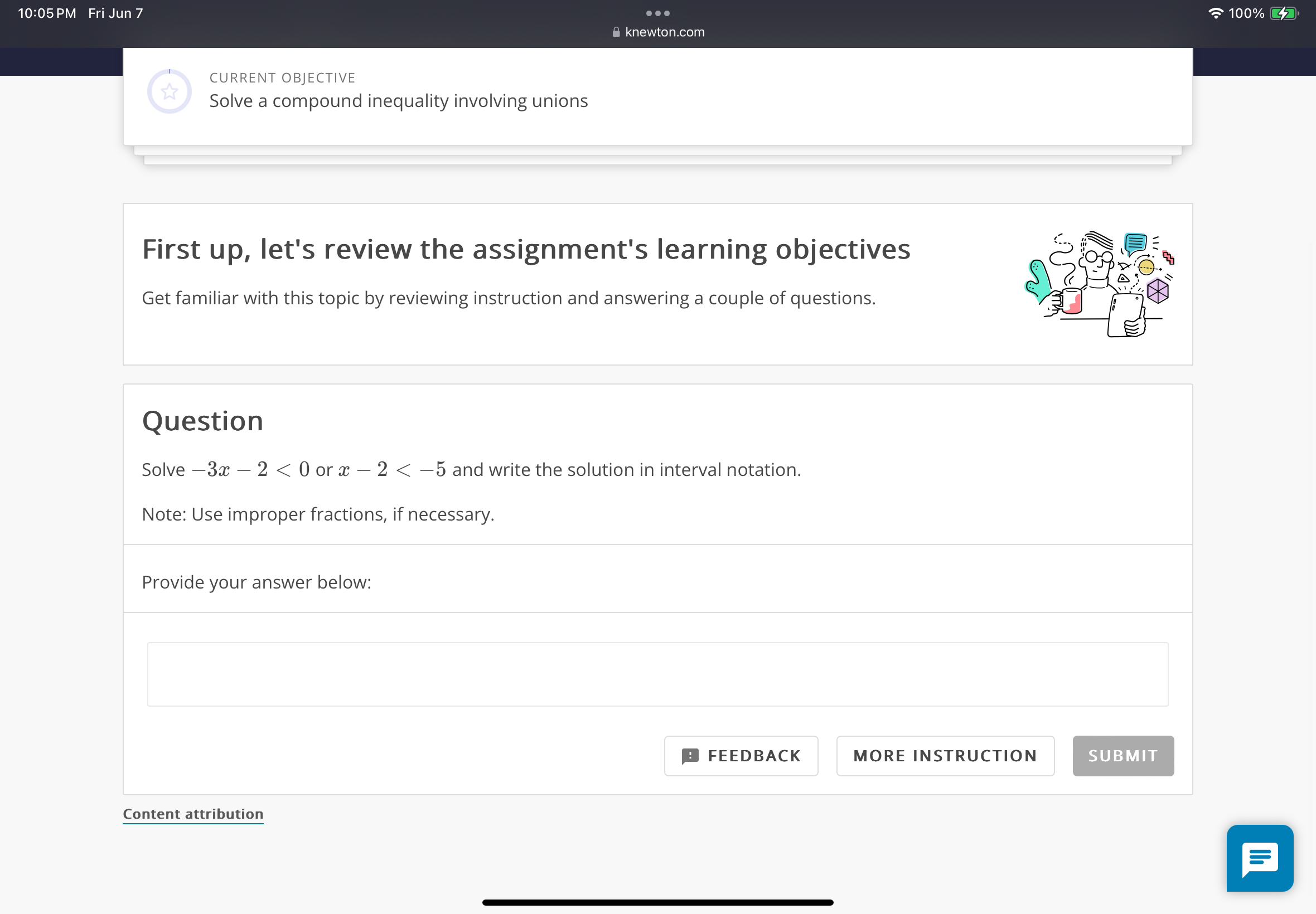 Solved First up, ﻿let's review the assignment's learning | Chegg.com