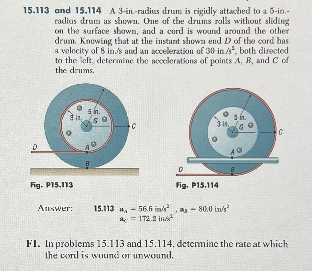 Solved PLEASE SOLVE F1!! ﻿I only need to see the work | Chegg.com