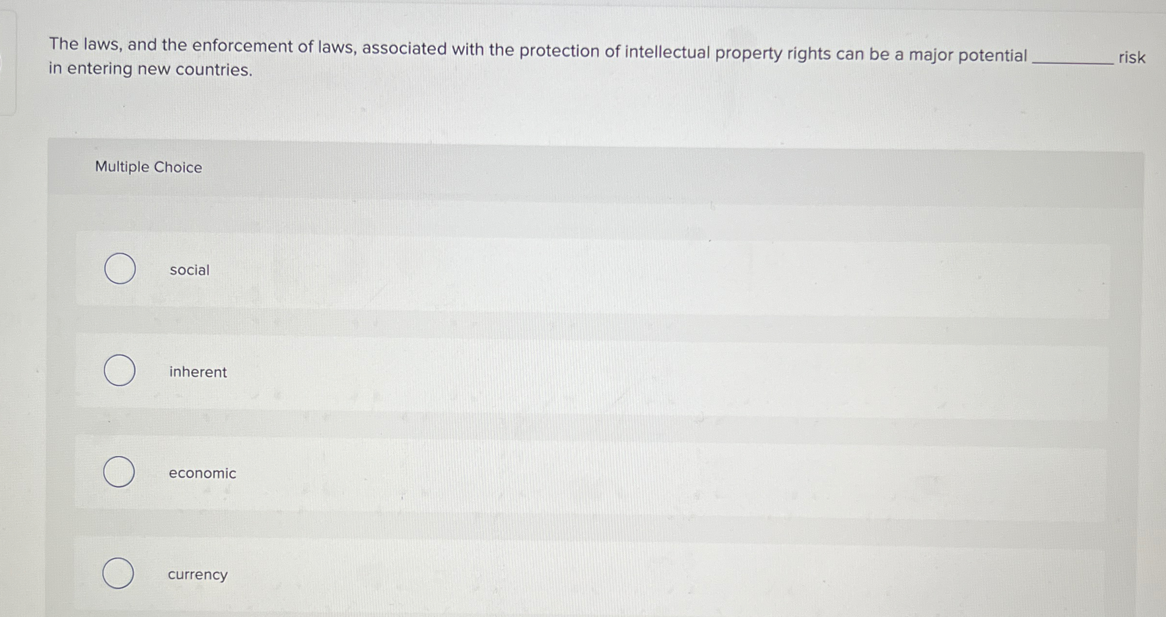 Solved The laws, and the enforcement of laws, associated | Chegg.com