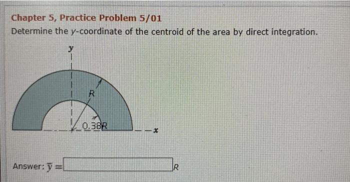Solved Chapter 5, Practice Problem 5/01 Determine the | Chegg.com