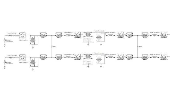 Solved develop a single line diagram of the power system in | Chegg.com