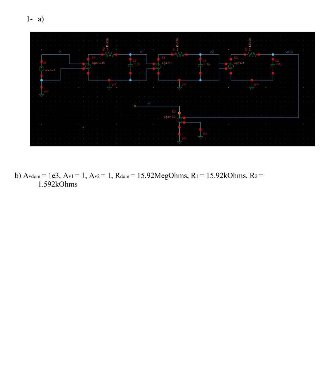 3−c)B=10 - Closed loop bandwidth =45.6MHz - Closed | Chegg.com