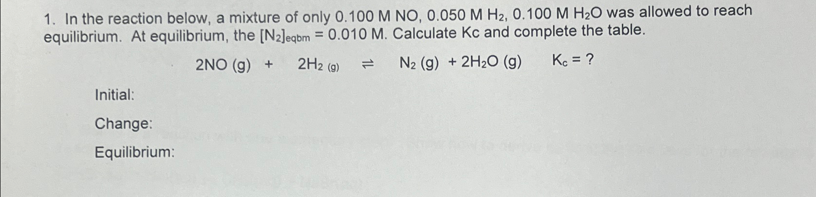 Solved In the reaction below, a mixture of only | Chegg.com
