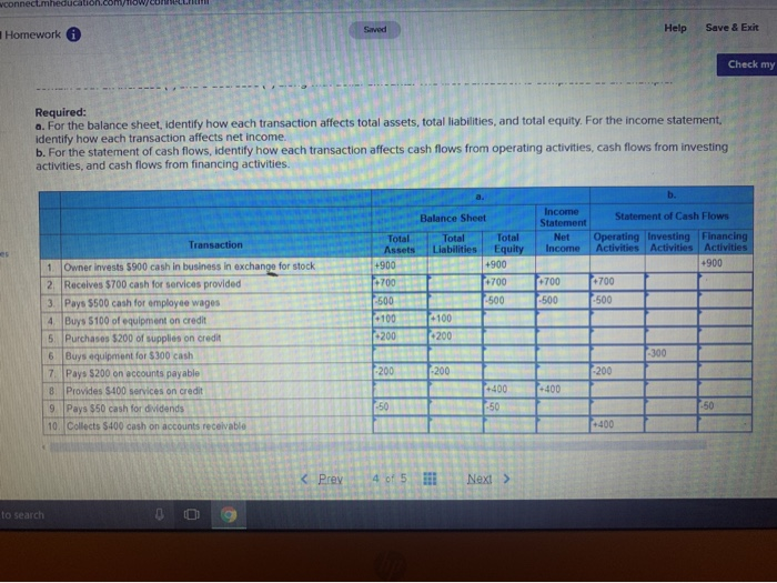 Solved Homework Help Save & Exit Check my Required: a. For | Chegg.com