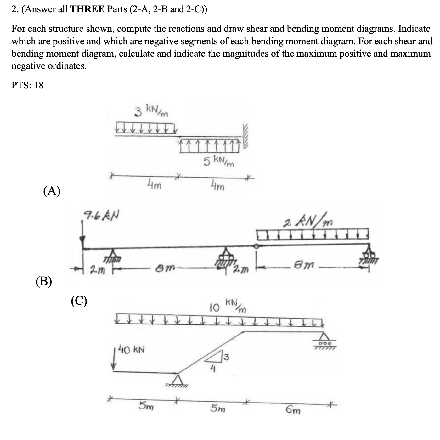 Solved answer all THREE questions For each structure shown, | Chegg.com