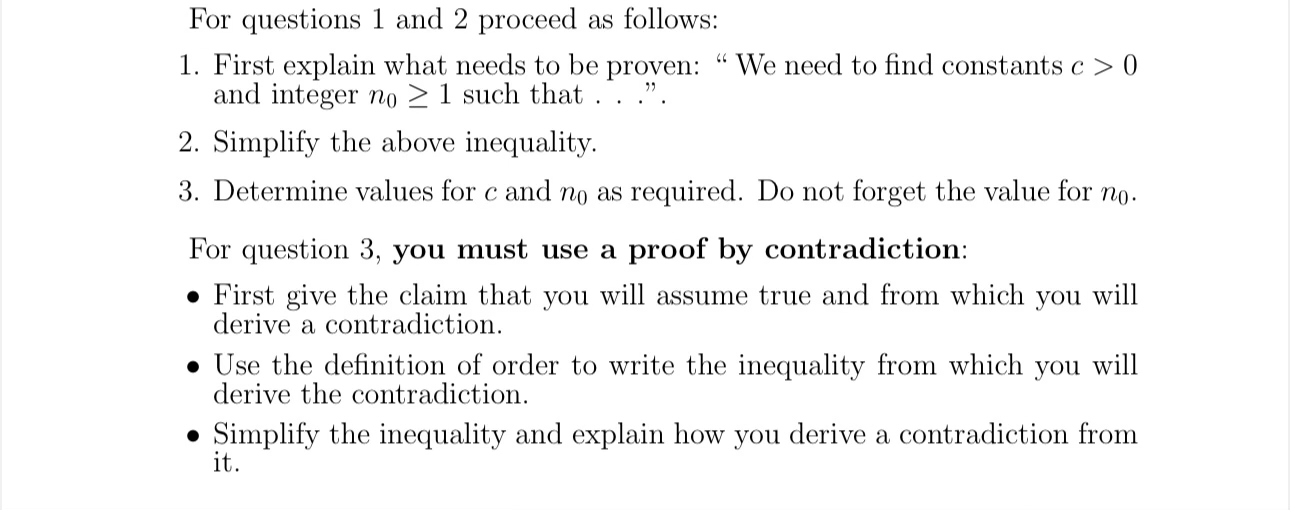 Solved For questions 1 ﻿and 2 ﻿proceed as follows:First | Chegg.com