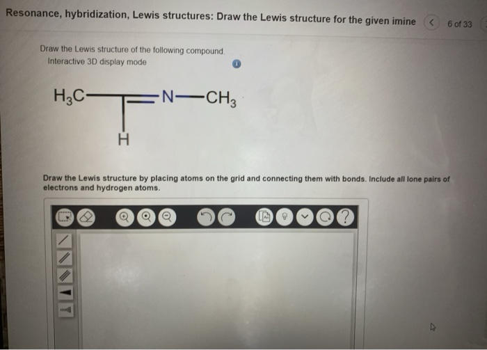 Solved Resonance, hybridization, Lewis structures: Draw the | Chegg.com