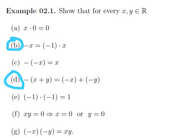 Solved Example 02.1. ﻿Show that for every | Chegg.com