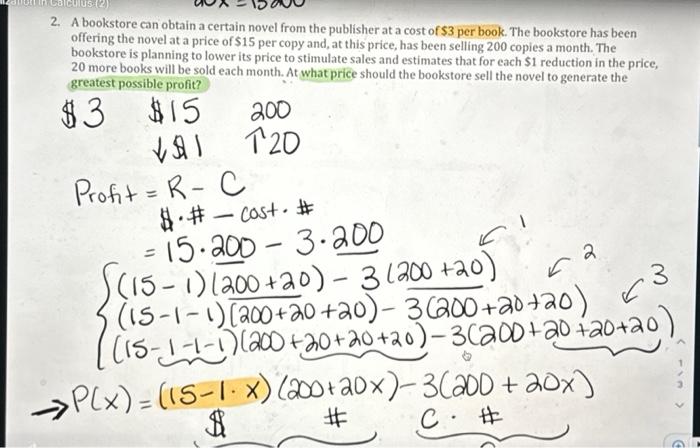 Solved Please guide with problem 2 and help me solve the | Chegg.com