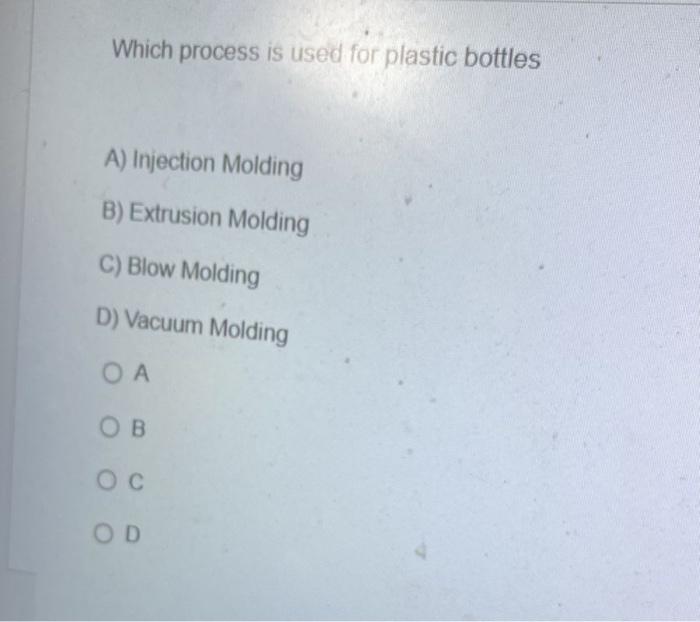 Solved Specific gravity of the plastics is usually A. less | Chegg.com