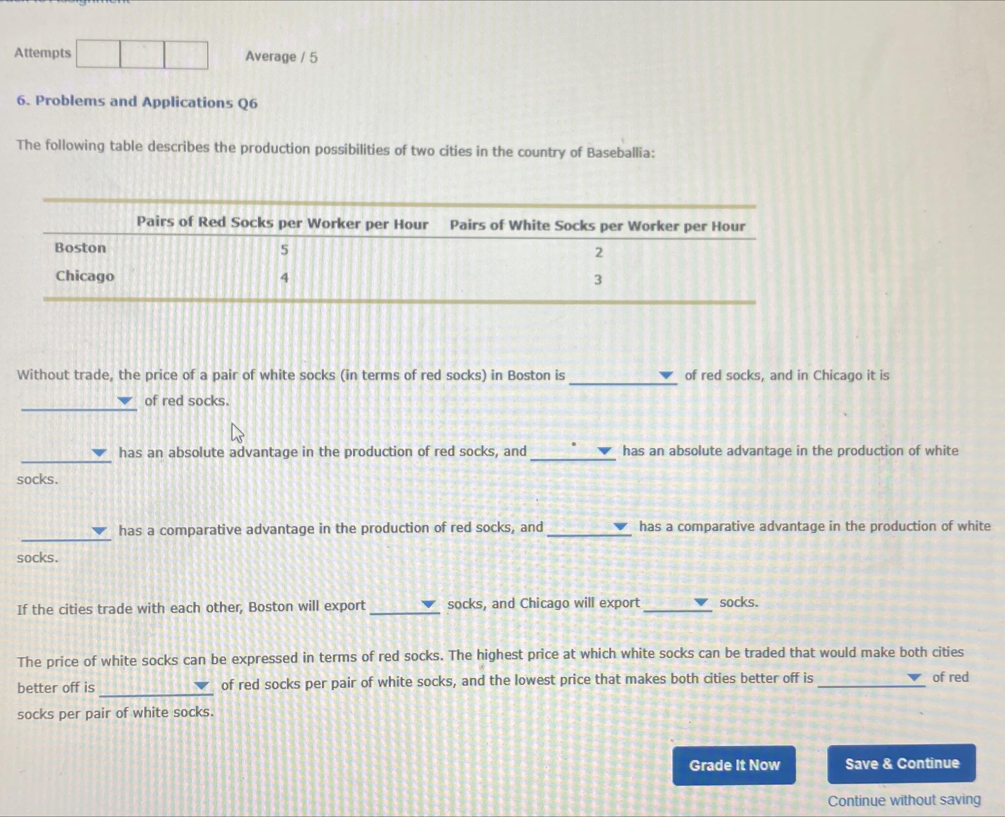 Solved AttemptsAverage / 56. ﻿Problems and Applications | Chegg.com