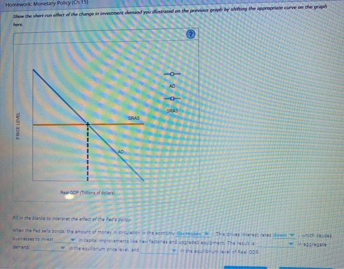 Solved Suppose the Federal Reserve shifts to a | Chegg.com