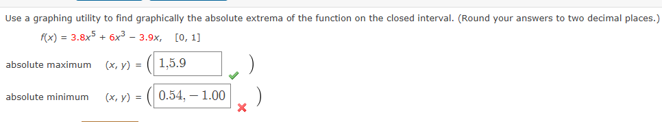 Solved Use a graphing utility to find graphically the | Chegg.com