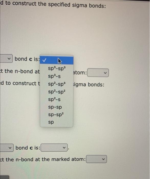 Solved Use VSEPR to predict bond angles at the marked atom. | Chegg.com