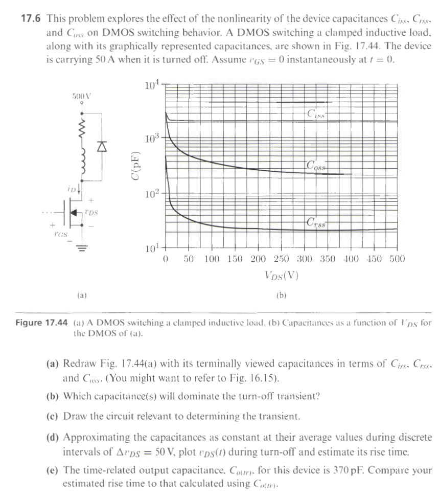 Solved 17.6 ﻿This problem explores the effect of the | Chegg.com