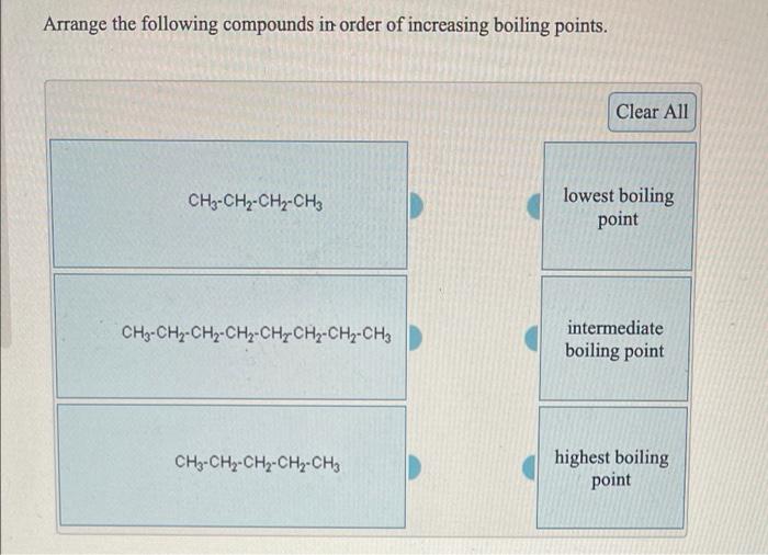 Solved Match the condensed structural formula on the left | Chegg.com