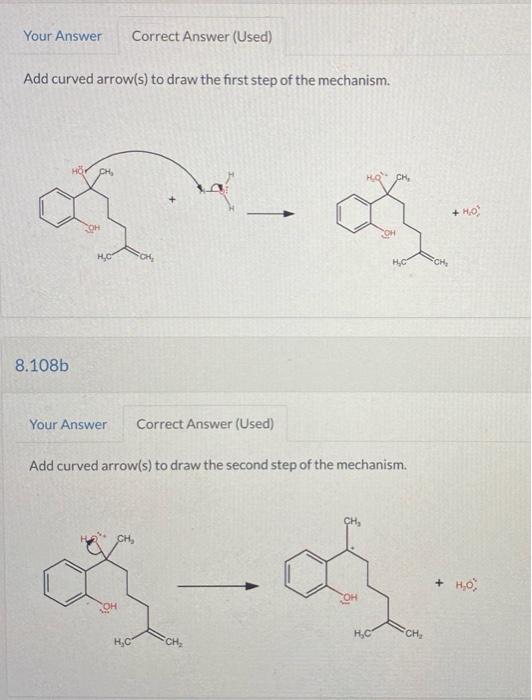 Solved Showed steps 1,2,3 of arrow mechanisms. Need final | Chegg.com