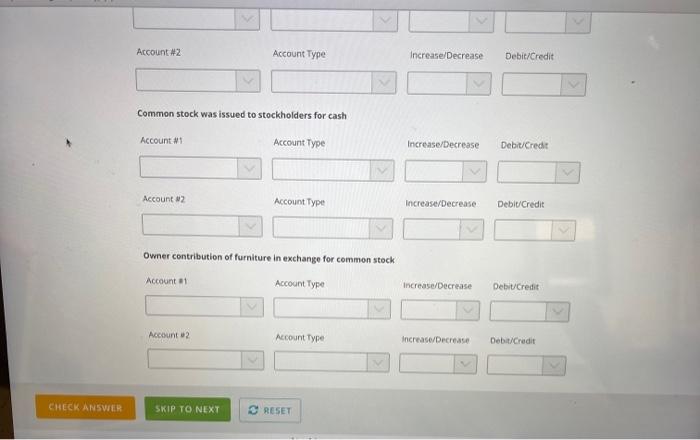 Solved Common stock was issued to stockholders for cash | Chegg.com