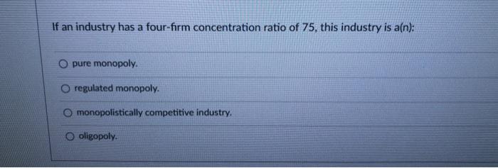 Solved In a "Regulated Monopoly" the "Fair Return Price" or | Chegg.com