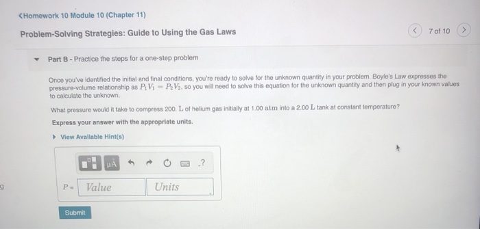 Solved Part B - Practice the steps for a one-step problem | Chegg.com