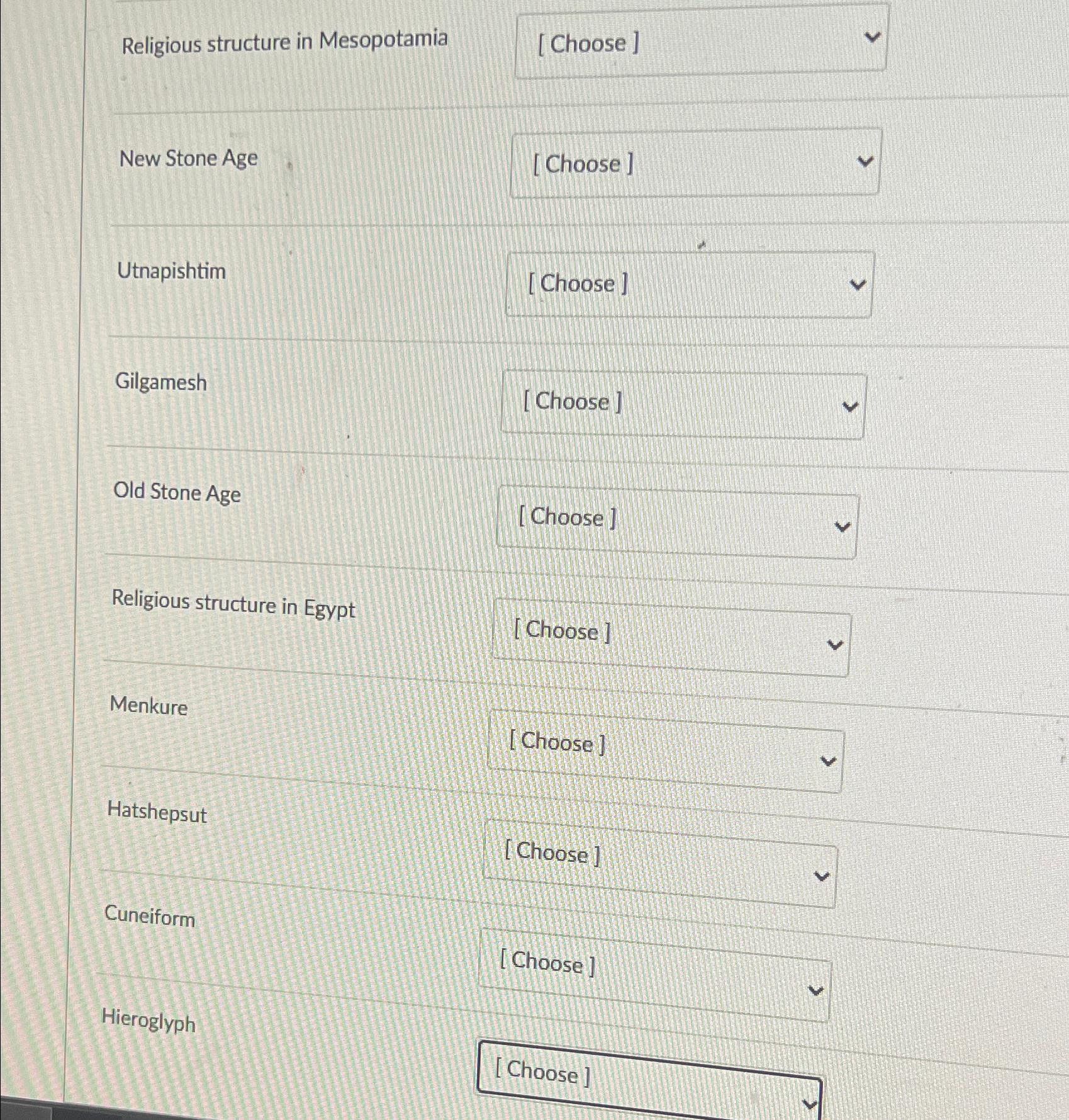 Solved Religious structure in MesopotamiaNew Stone | Chegg.com