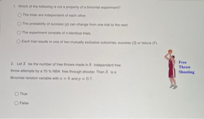 Solved 1. Which of the following is not a property of a | Chegg.com