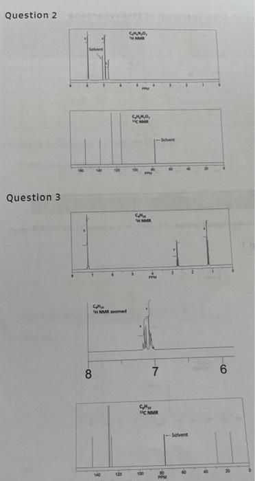 Solved Elucidate the correct chemical structures of | Chegg.com