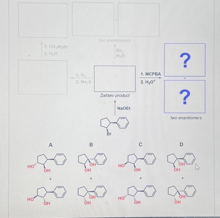 Solved Predict the FINAL product (or a mixture of products) | Chegg.com