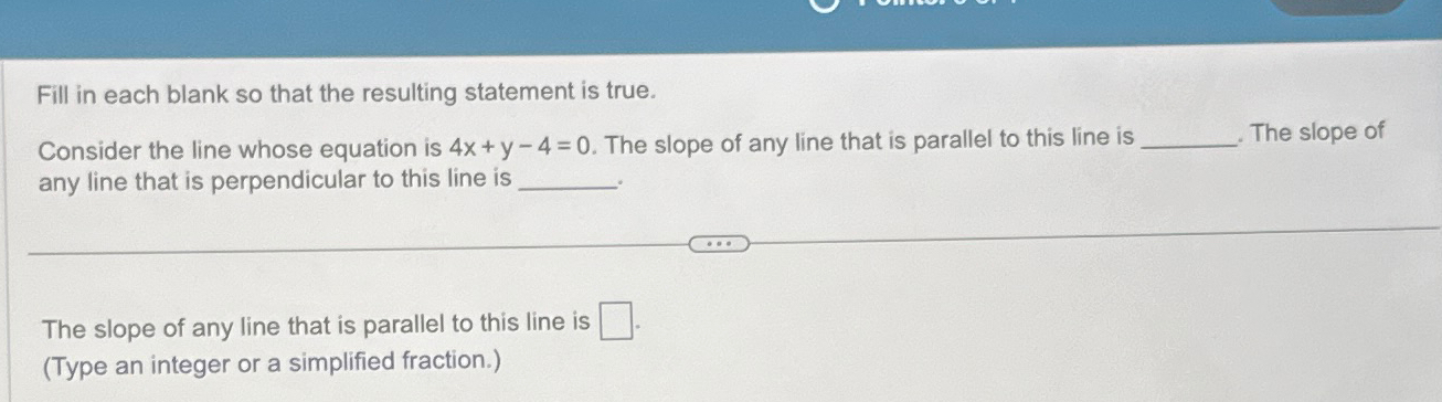 Solved Fill in each blank so that the resulting statement is | Chegg.com