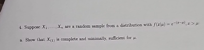 Solved Suppose x1,dots,xn ﻿are a random sample from & | Chegg.com