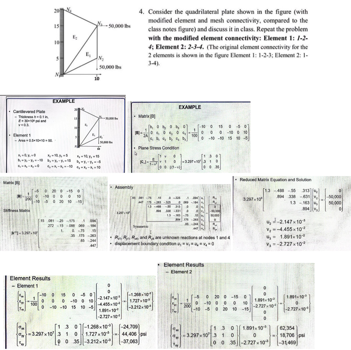 Solved Consider the quadrilateral plate shown in the figure | Chegg.com