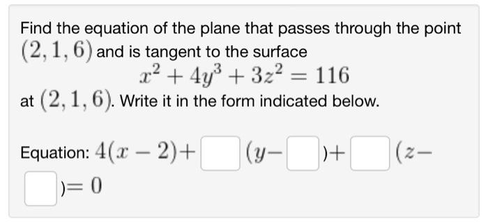 Solved Consider the ellipsoid 4x2+y2+z2=17 The implicit form | Chegg.com