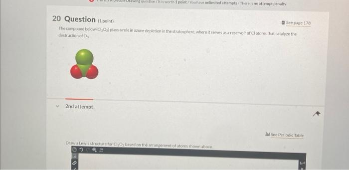 Solved 20 Question (1 point) destructionat O9 2nd attempt | Chegg.com