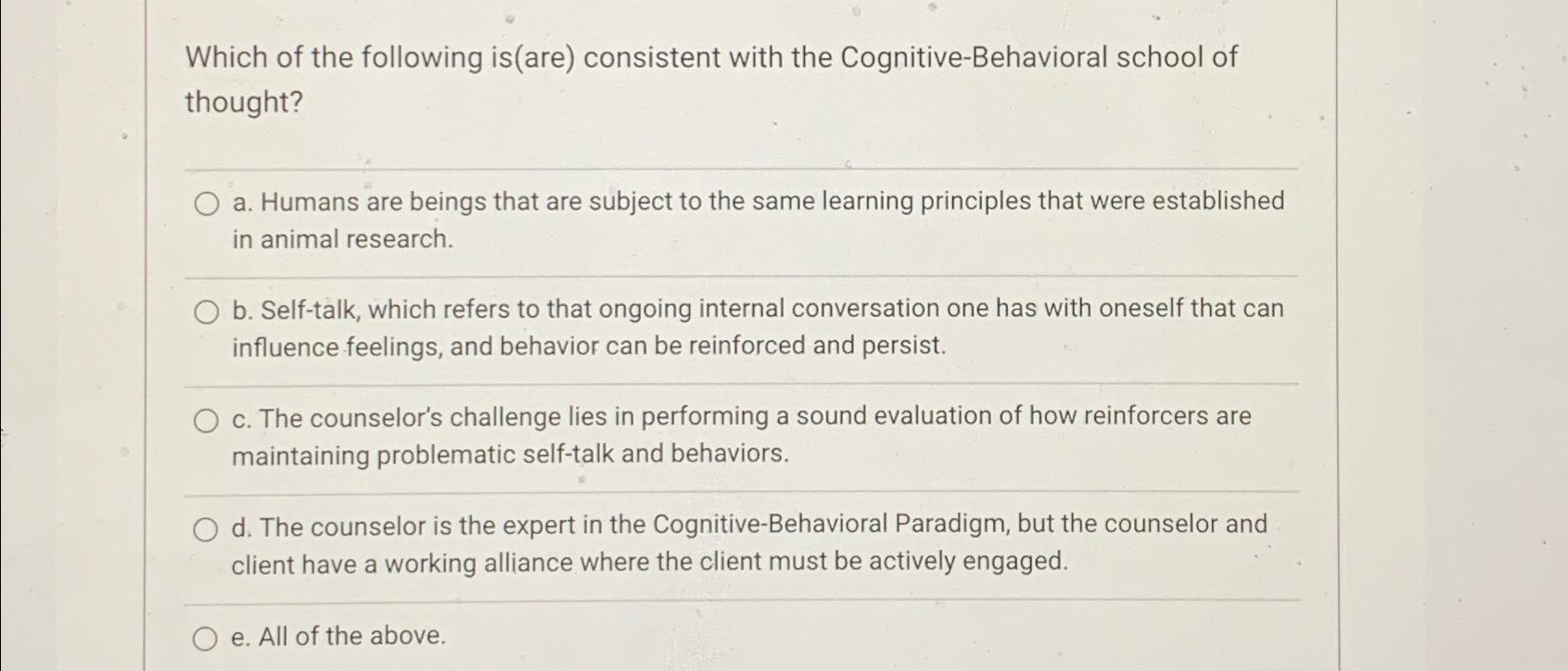 Solved Which of the following is(are) ﻿consistent with the | Chegg.com