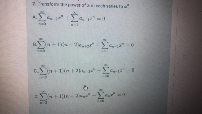 Solved Solve the ODE using the power series method: y" + xy | Chegg.com