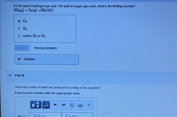 Solved If 1.90 mol of nitrogen monoxide gas and 2.70 mol of | Chegg.com