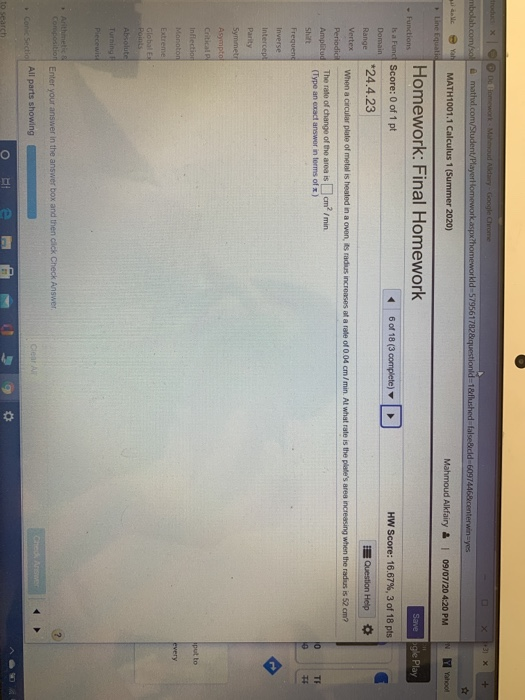 Solved e ooo Domework - Mahmoud Aktarry Google Chrome | Chegg.com